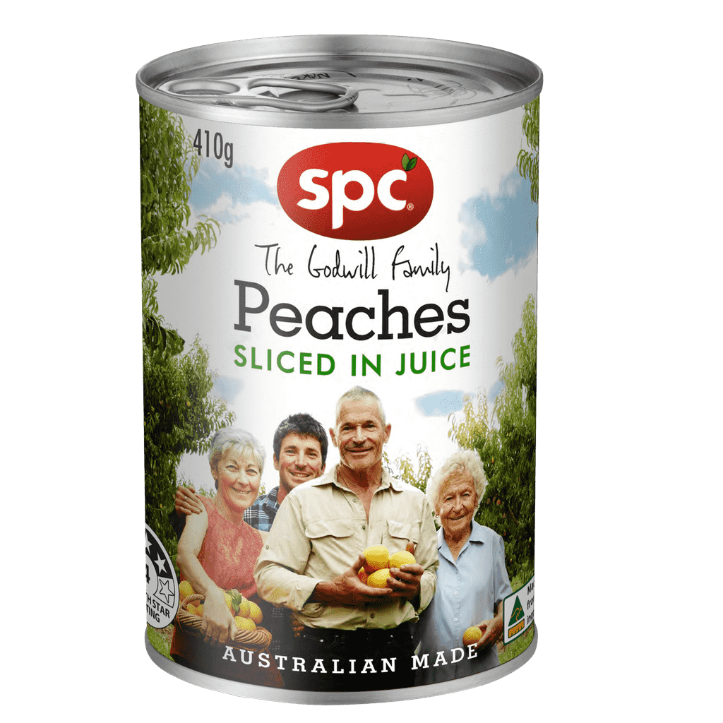 SPC Sliced Peaches in Juice 410g | SPC Food Solutions