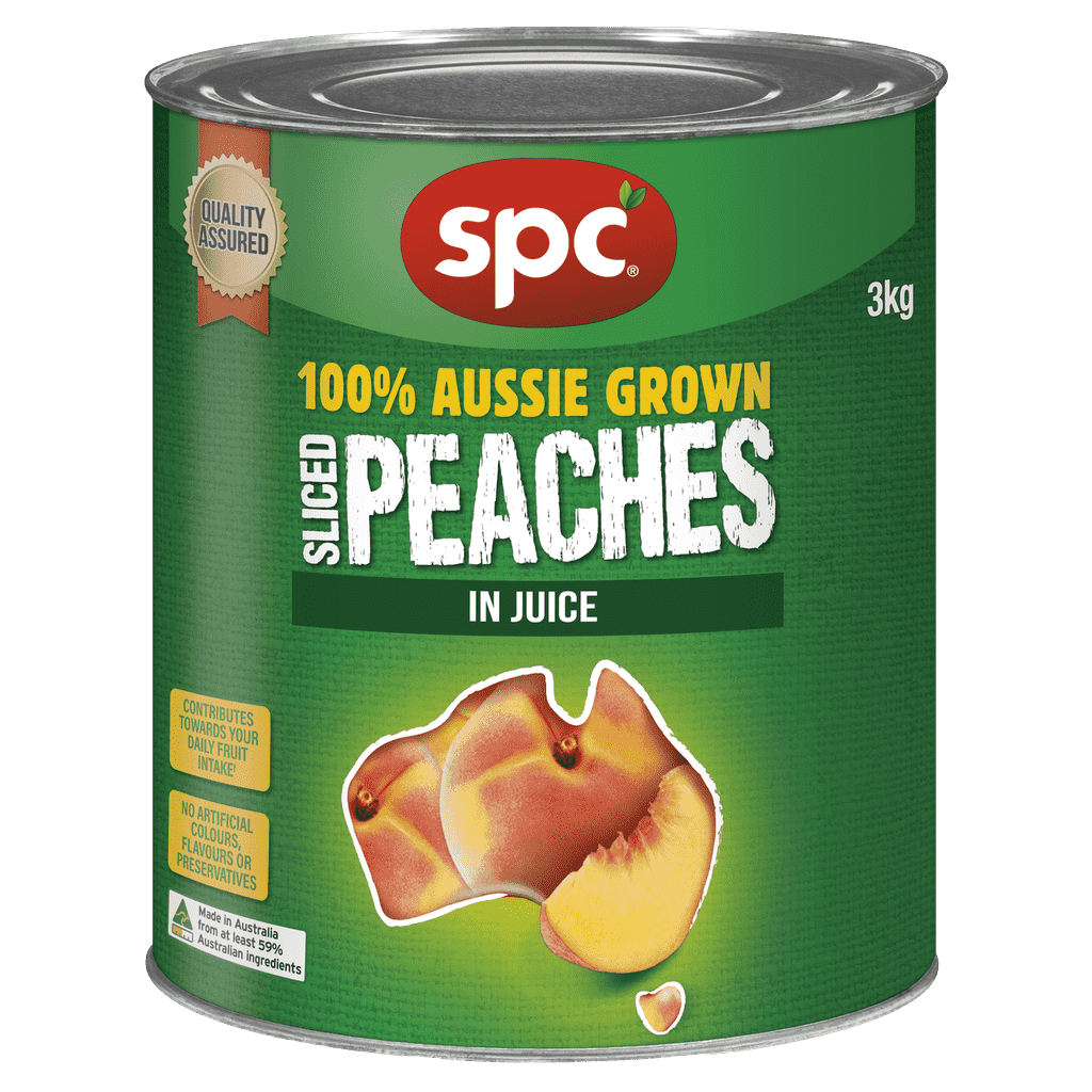 SPC Sliced Peaches in Juice 3kg | SPC Food Solutions