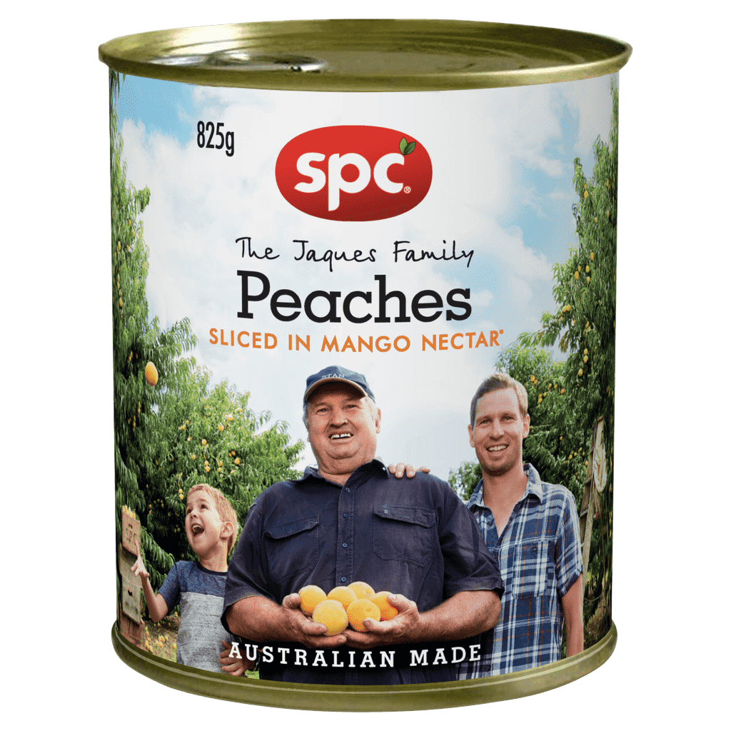 SPC Peaches Sliced in Mango Nectar 825g | SPC Food Solutions