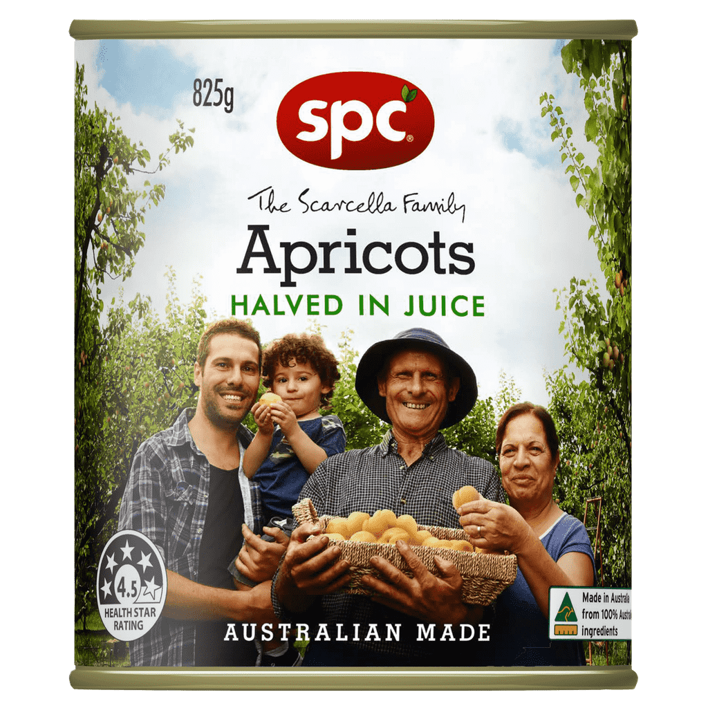 SPC Apricots Halved in Juice 825g | SPC Food Solutions