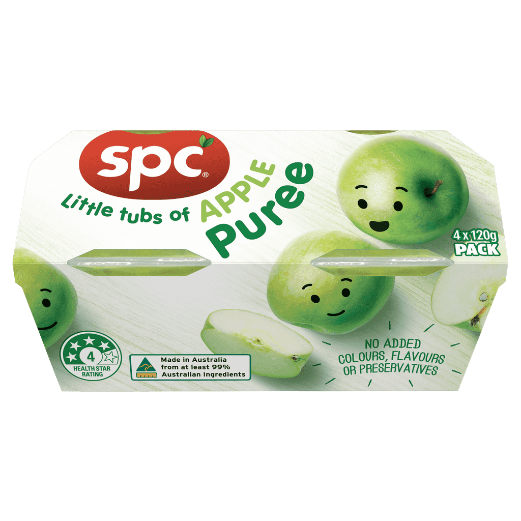 SPC Apple Puree 4 x 120g | SPC Food Solutions